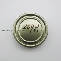 China Hot Sale 209# Tinplate End Easy Open Lid for Tin Can for sale