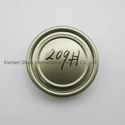 China Hot Sale 209# Tinplate End Easy Open Lid for Tin Can for sale