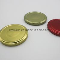 China Tinplate Metal Twist Jar Lids Long Shelf Life Glass Bottle Cap 82# for sale