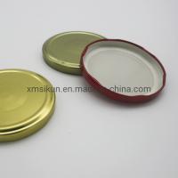 China Tinplate Metal Twist Jar Lids Long Shelf Life Glass Bottle Cap 82# for sale