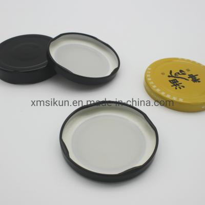 China Customized Service Twist Jar Lids Metal Swivel Glass Cap 66# for sale
