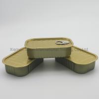 China Private Logo 311# Empty Tin Can with Lids for Pack Ing Canned Sardine for sale