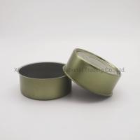 China Customized Competitive Price 2-Piece Can Empty 834# Tin Can for Fish Tuna Packing for sale