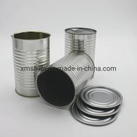 China Food Grade Metal Round Tin Can Food Packaging Empty Tin Tin Can for sale