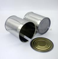 China Empty Tin Can 8114# Lithographed Can Normal Lid for Packing Canned Fruits for sale