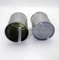 China Empty Tin Can 8114# Lithographed Can Normal Lid for Packing Canned Fruits for sale