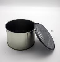 China Best Seller Food Grade Metal Round Tin Can 950# with Easy Open Lid for Food Packaging for sale