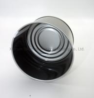 China Best Seller Food Grade Metal Round Tin Can 950# with Easy Open Lid for Food Packaging for sale