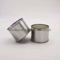 China Light Weight Food Grade Metal Food Tin Round Empty Tin Can for sale