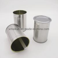 China 65.3mm Diameter Metal Cans Tinplate Cans For Food for sale