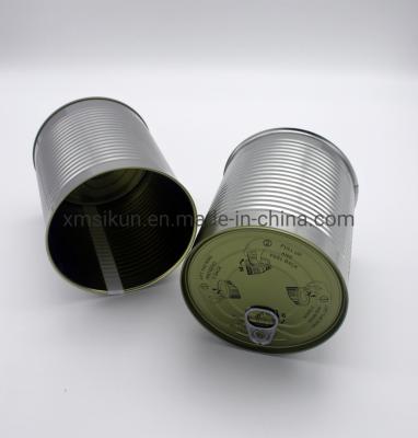 China Empty Food Grade Metal Food Tin  Durable High Safety 800g Capacity for sale