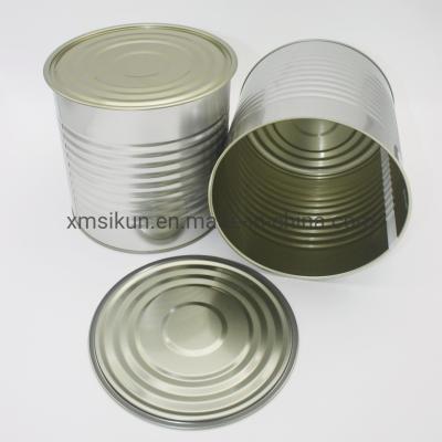 China Various Food Grade Metal Food Tin Round Food Packaging Empty Tinplate Cans for sale