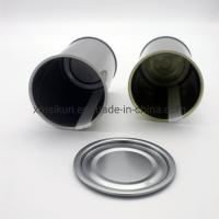 China 88mm Height Tinplate Tin Food Metal Cans Corrosion Resistant for sale