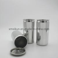 China Wholesale Food Grade 250ml Sleek Food Packaging Aluminum Can for sale