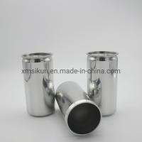 China Factory Food Grade 250ml Sleek Beverage Empty Aluminum Can with Lid for sale