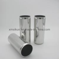 China Factory Hot Sale Food Grade Aluminum Cans 330ml Sleek Liquid Packaging Empty Cans for sale