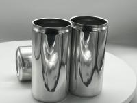 China 250# New Food Grade Tinplate Tin Food Metal Empty Cheap Cans Rectangle Soda Cylinder Good Quality for sale