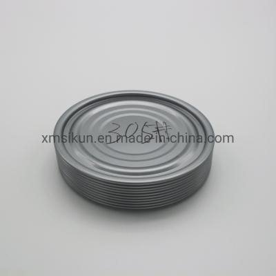 China Wholesale Food Grade Tinplate 305# Food Cans with Ordinary Lids for sale