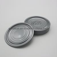 China Spot Wholesale Environmental Protection Tinplate 305# Easy to Open Food Can Lids for sale