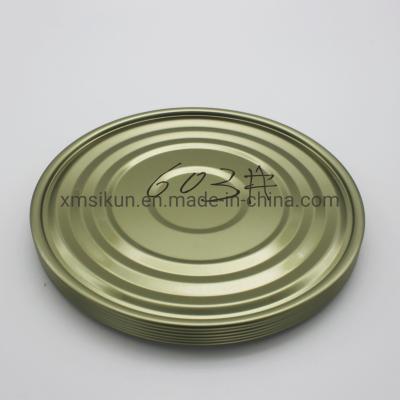 China Wholesale Food Grade Tinplat 603# Food Cans with Ordinary Lids for sale