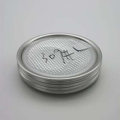 China 309# Aluminum Peel off Lid 92mm Foil Seal Lid for Cans or Pet Jar Good Price for sale