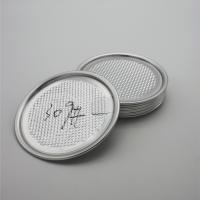 China 309# Aluminum Peel off Lid 92mm Foil Seal Lid for Cans or Pet Jar Good Price for sale