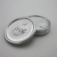 China 300# Aluminum Peel off Lids Round Pull Ring Canning Lids Easy Lids Beer Lid for sale