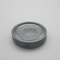 China Manufacturer 305# Aluminum Peel off Lids Round Pull Ring Canning Beer Cola Lids for sale