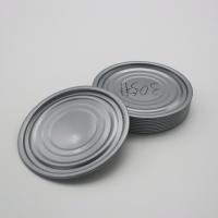 China Manufacturer 305# Aluminum Peel off Lids Round Pull Ring Canning Beer Cola Lids for sale