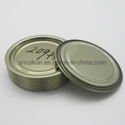 China Food-Grade Hot-Selling Product 209# Easy-Open Tinplate Can for sale