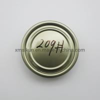China All Kinds of Tinplate Wholesale 209# with Lid Easy to Open Food Jar for sale