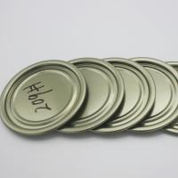 China High Quality Food Grade 209# Tinplate End Easy Open Lid for Tin Can Energy Drink for sale