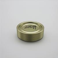China Hot Sale 200# Tinplate End Easy Open Lid for Tin Can Wholesale Lychee Drink for sale
