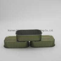 China 311# New Wholesale Food Square Round Food Grade Empty Cans for Sarine Packing for sale