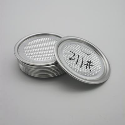 China 211# Tinplate End Eoe for Tin Can Whole Sale Tin Lid Food Canned Lid Good Price for sale