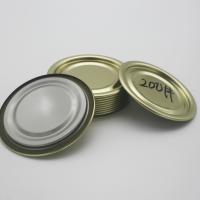 China 200# Tinplate End Eoe for Tin Can Whole Sale Tin Lid Food Canned for sale