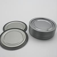 China Food Grade 200# Tinplate End Easy Open Lid for Tin Can Wholesale Best Quality for sale