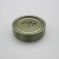 China Food Grade 209# Tinplate End Easy Open Lid for Tin Can Best Price Cheap for sale