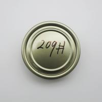 China Food Grade 209# Tinplate End Easy Open Lid for Tin Can Best Price Cheap for sale