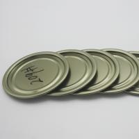 China Food Grade 209# Tinplate End Easy Open Lid for Tin Can Best Price Cheap for sale