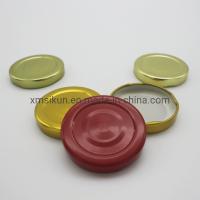 China High Quality Tinplate Lug Cap 48# Cheap Metal Twist off Lug Cap for Glass Jar for sale