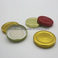 China Wholesale Price Metal Swivel Glass Cap Ear Cap 48# Tinplate Cap for sale