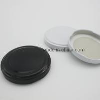 China Wholesale Price Metal Swivel Glass Cap Ear Cap 63# Tinplate Cap for sale