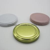 China Wholesale Price Metal Swivel Glass Cap Ear Cap 63# Tinplate Cap for sale