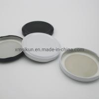 China 70# Glass Bottle Metal Ear Cover Glass Jar Standard Style Can Be Customized for sale