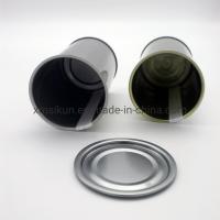China High Quality Tinplate Empty Tin Canned Sardine 588# Food Canned Food Packaging for sale