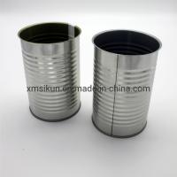 China High Qualitym 7113#Empty Food Grade Empty Metal Tin Can with Lid for Food Packing for sale