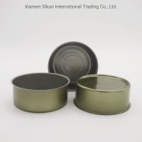 China China Manufacture Customized Gold Watering Can Cat Food Meat Canned Packaging Can for sale