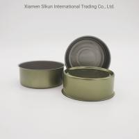 China China Manufacture Customized Gold Watering Can Cat Food Meat Canned Packaging Can for sale