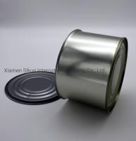 China Hot Sell 950# Metal Round Tin Can with Easy Open Lid for sale